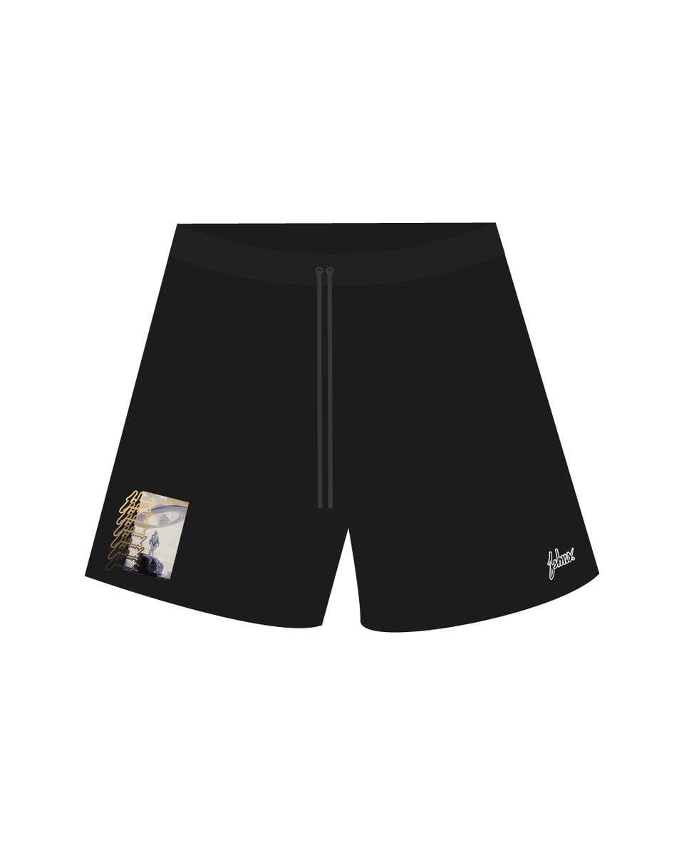 Infinity Astro HYBRID SHORT | Black , Beige | FSHNS – Fshns To Go